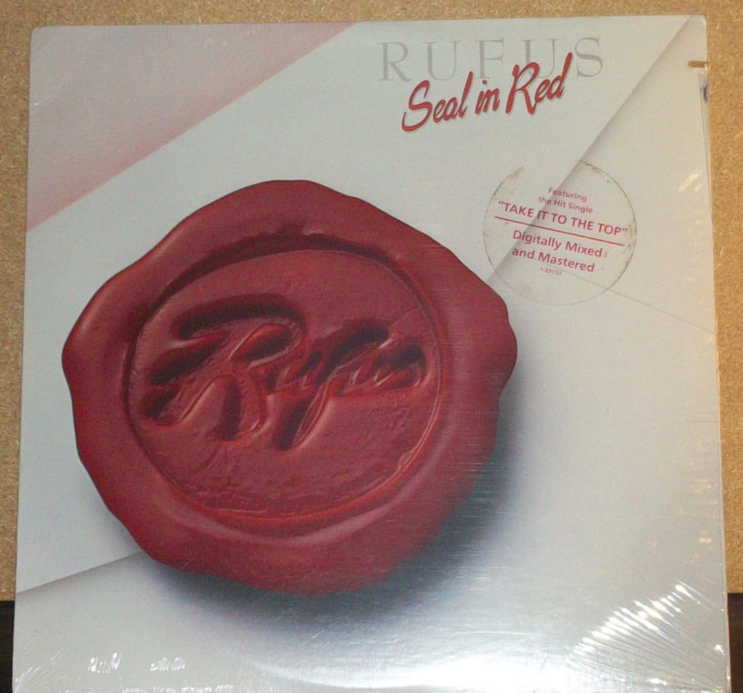 Rufus Seal in Red Sealed Vinyl Soul Record Album - Etsy