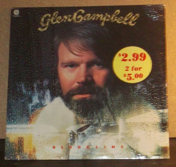 Glen Campbell Bloodline Sealed Vinyl Country Record Album | Etsy