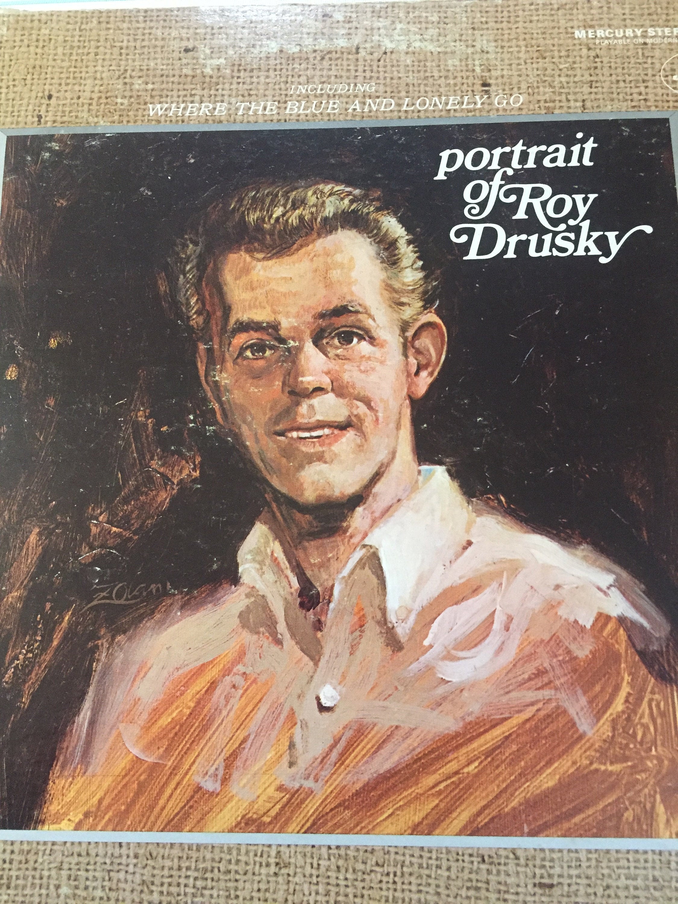 Roy Drusky Portrait of Vinyl Promo Country Record Album - Etsy