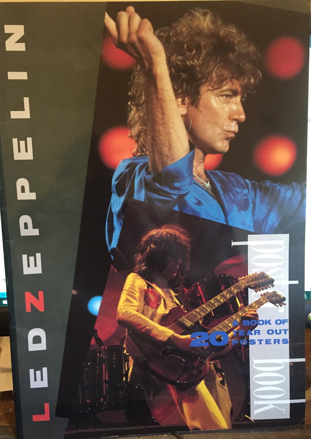 Led Zeppelin Poster Book 20 Posters - Etsy