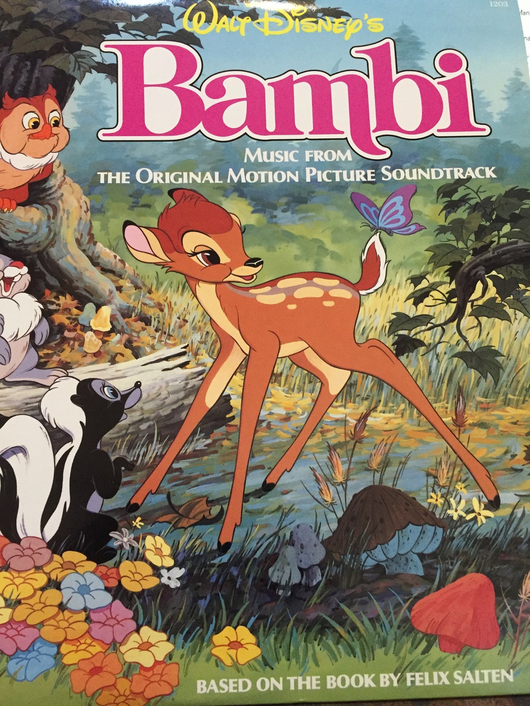 Walt Disney's Bambi Vinyl Soundtrack Record Album - Etsy