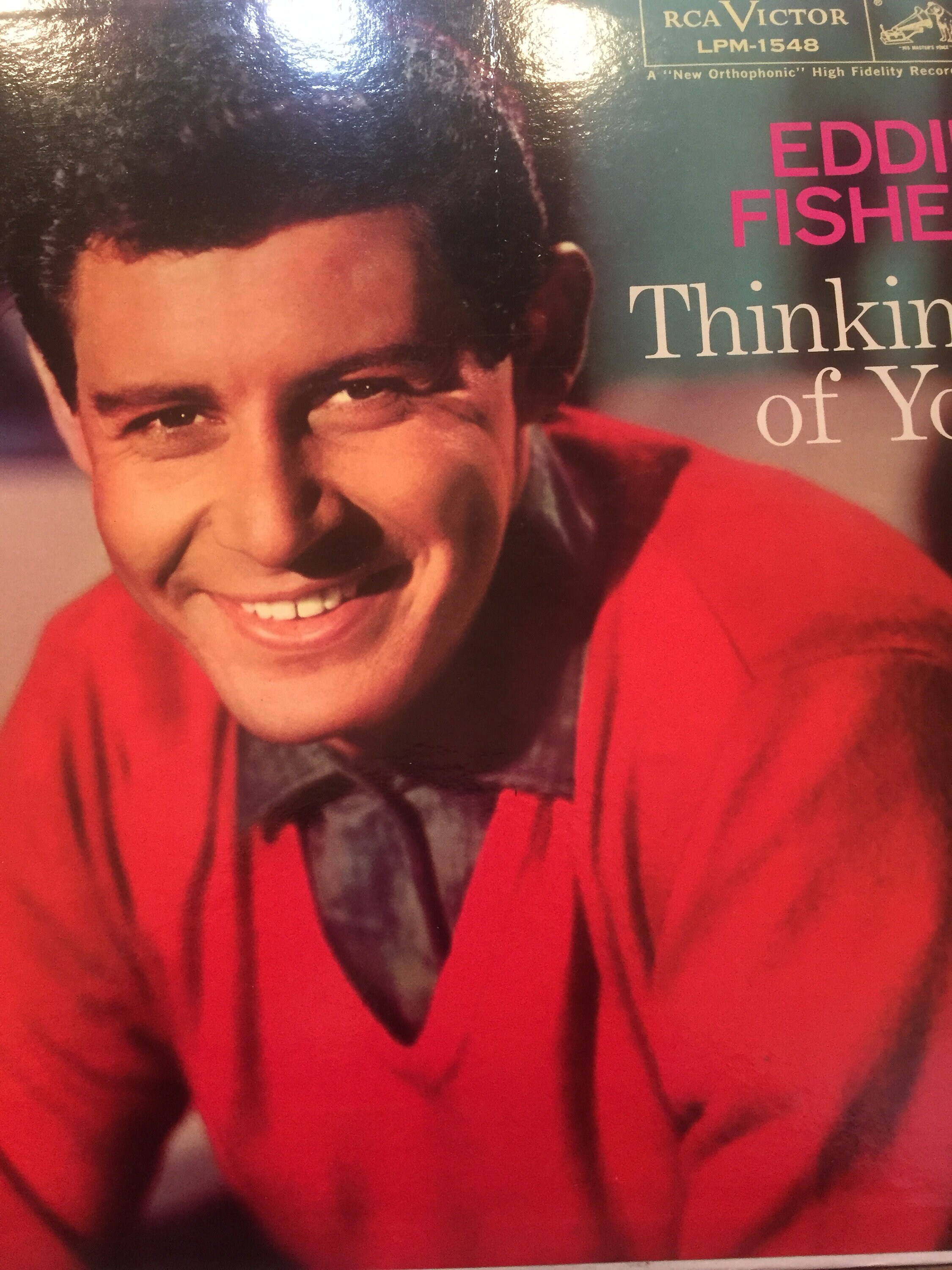 Eddie Fisher Thinking of You Vinyl Record Album - Etsy UK