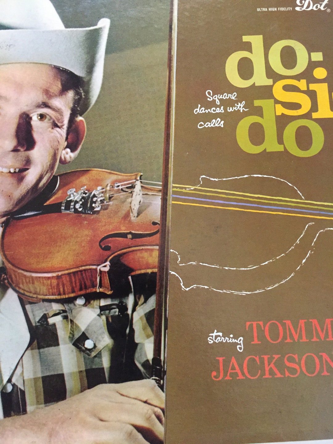 Tommy Jackson Do Si Do Square Dances Vinyl Folk Record Album - Etsy