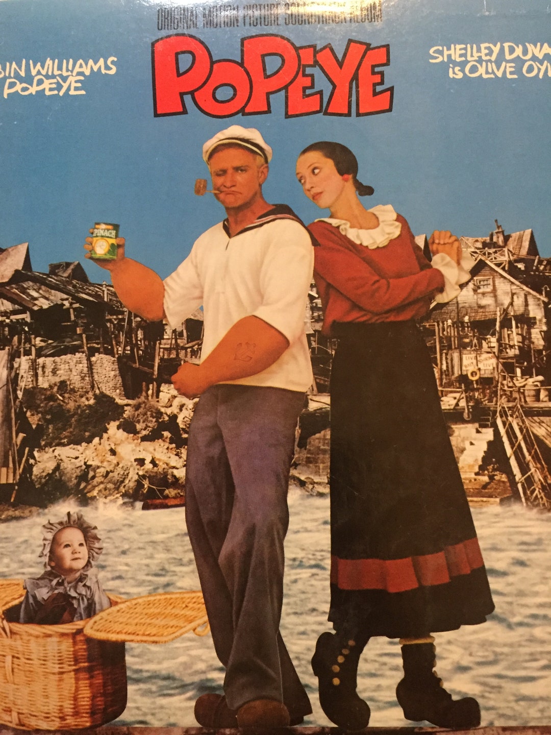 Popeye Vinyl Promo Soundtrack Record Album - Etsy
