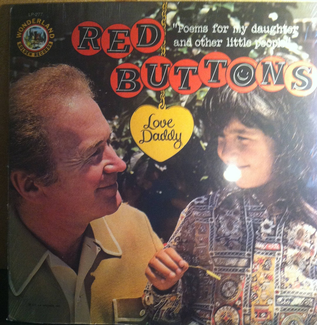 Red Buttons Poems for My Daughter Sealed Vinyl Childrens Record Album ...