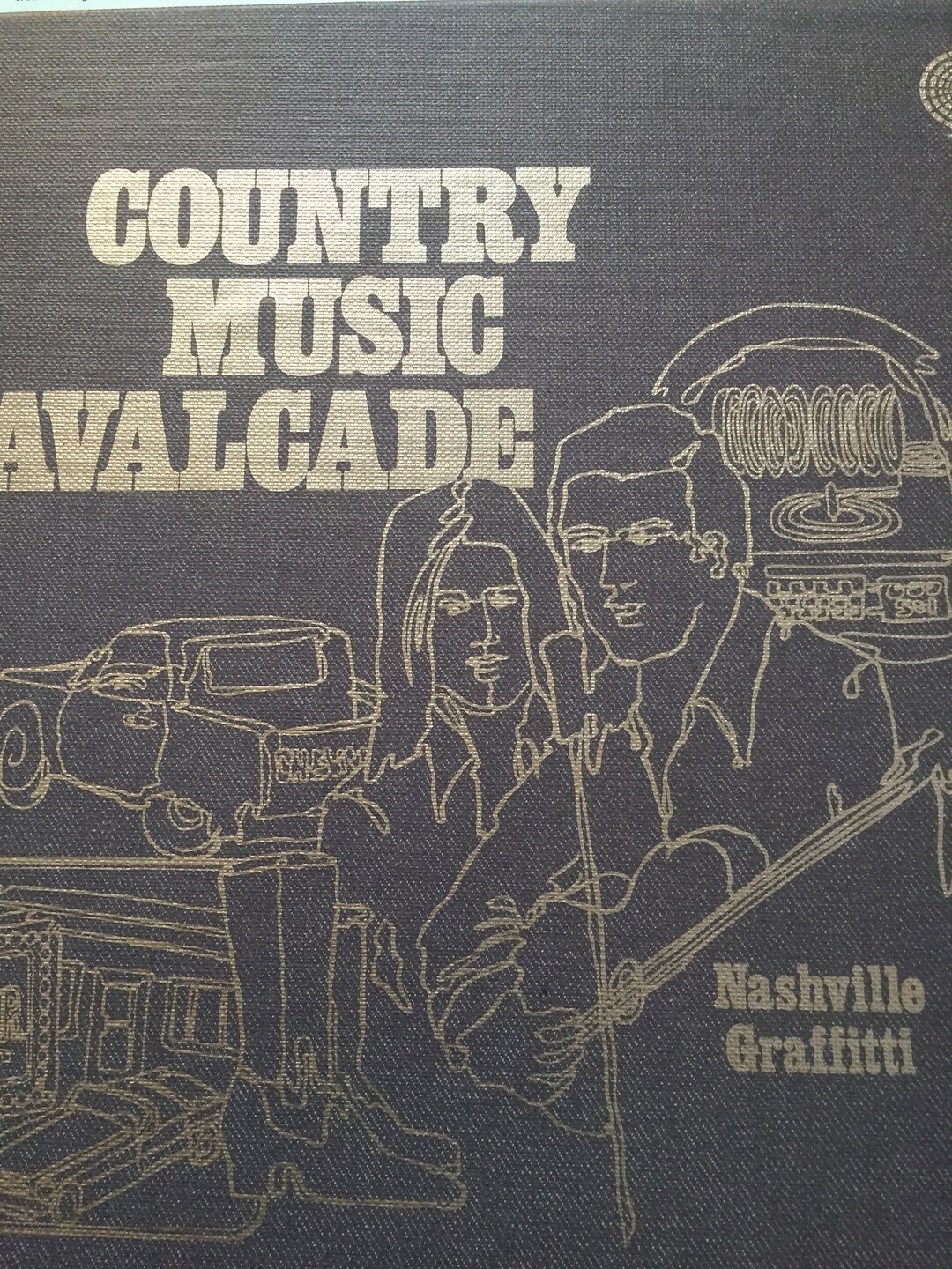 Country Music Cavalcade Nashville Graffitti Vinyl V/A 3 Record Album ...