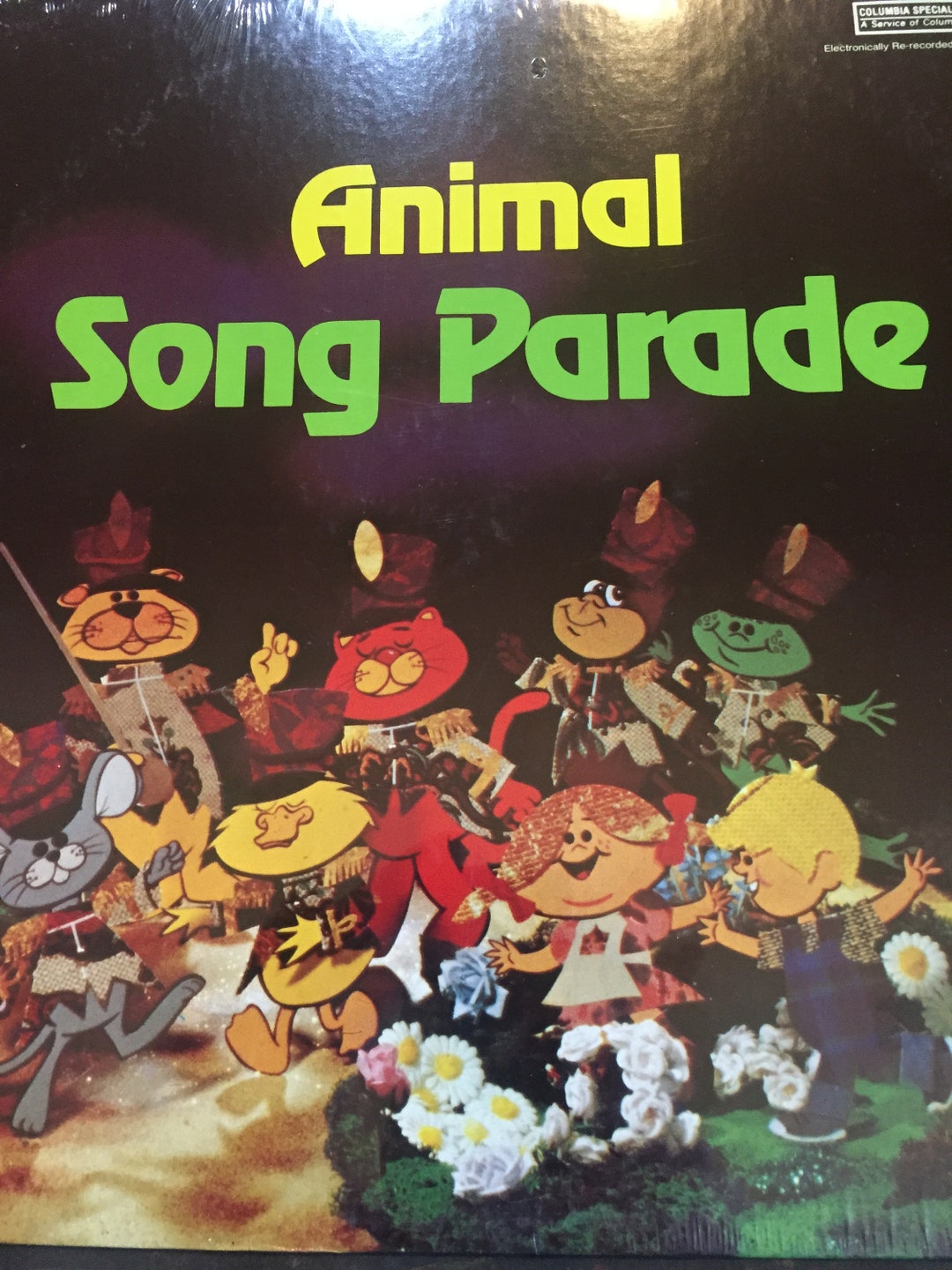 Animal Song Parade Sealed Vinyl Childrens Record Album - Etsy