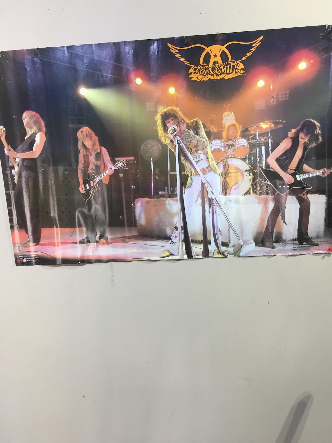 Original 1979 Aerosmith Rock Poster #276 Free Shipping - Etsy