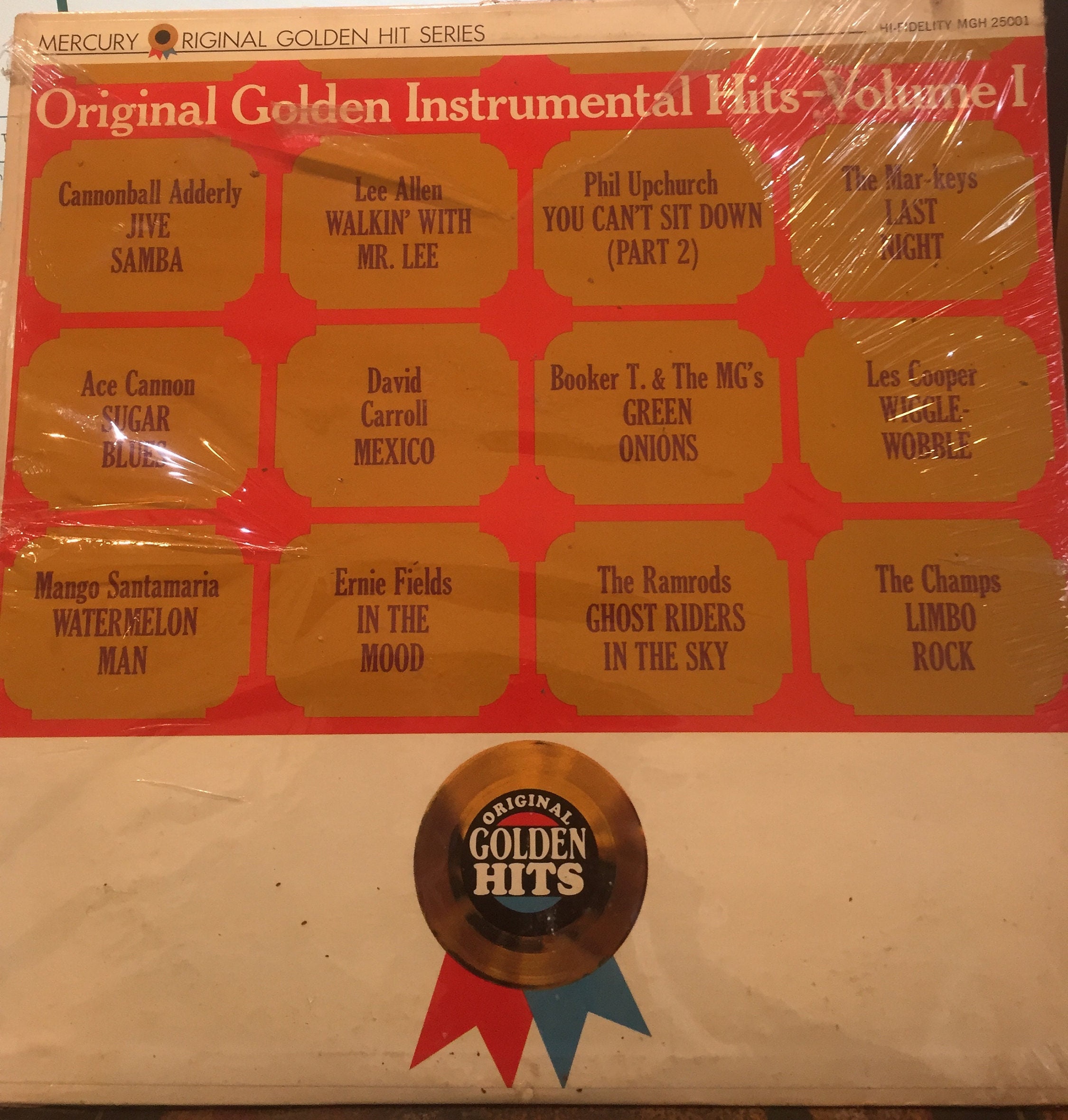 Original Golden Instrumental Hits Vol I Sealed V/A Vinyl Record Album ...