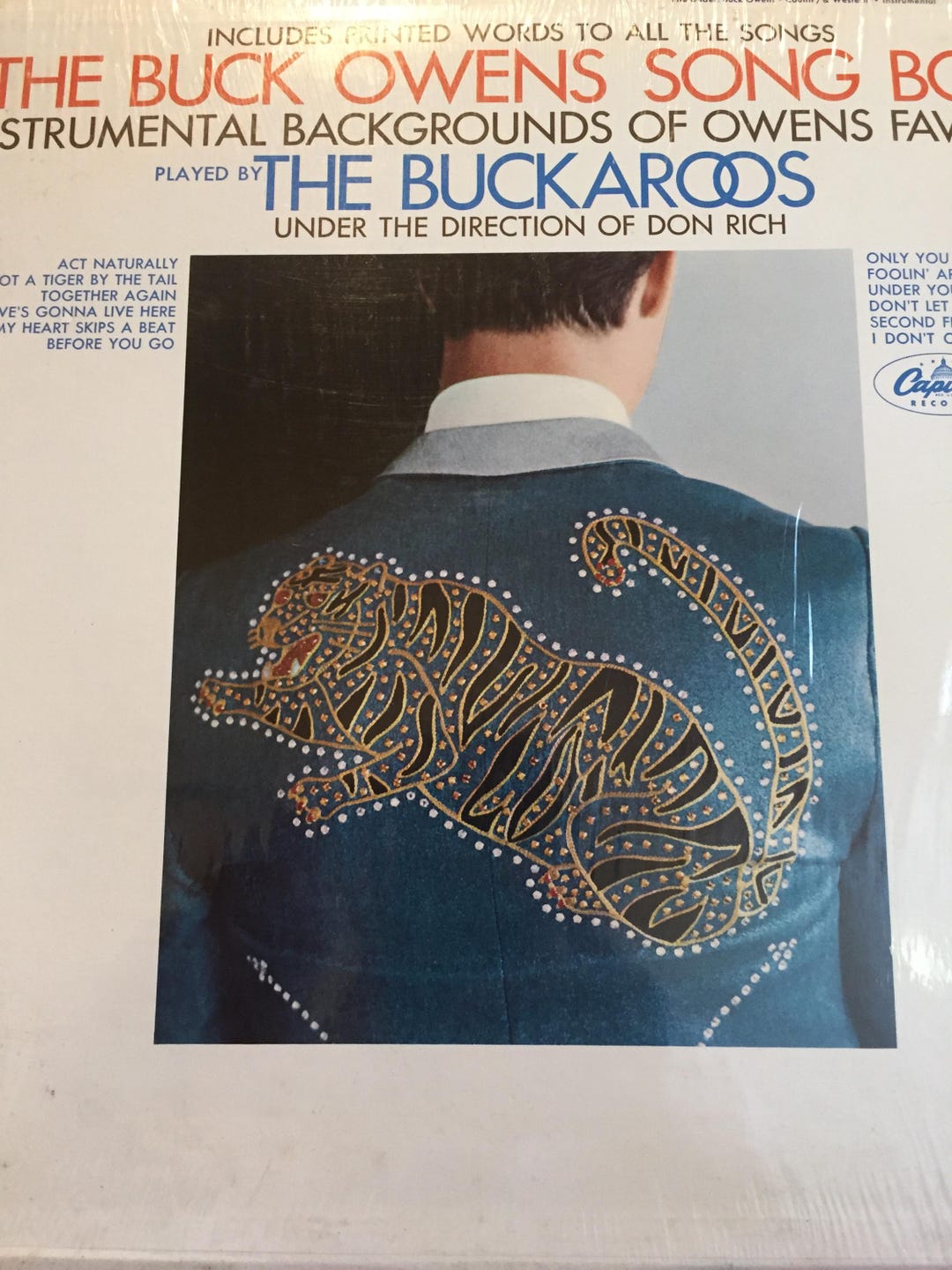 The Buckaroos the Buck Owens Song Book Vinyl Country Record Album - Etsy