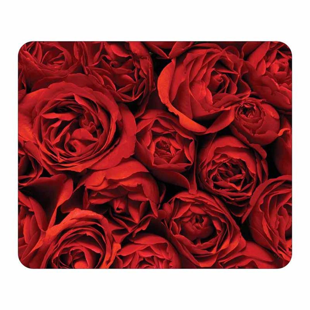 Red Roses Mouse Pad - Etsy