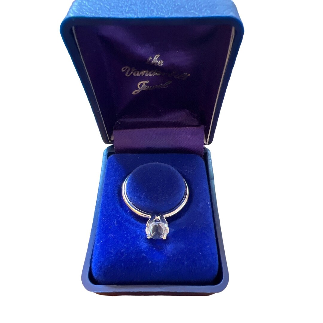 Vintage the Vanderbilt Jewel 1960's Cubic Zirconia Ring Women's 11 - Etsy
