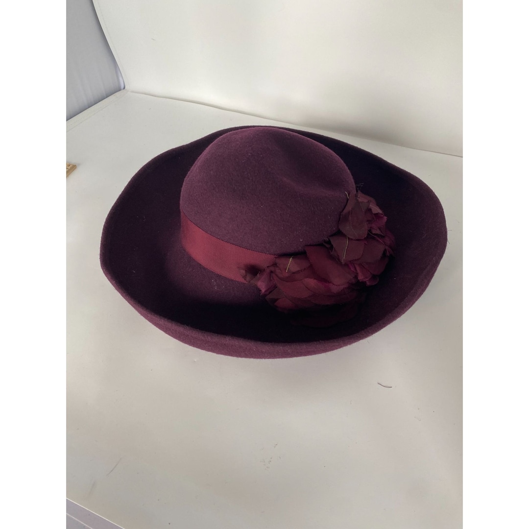 Michael Howard Wool Floppy Derby Style Hat Wool Floppy Derby Style Hat ...