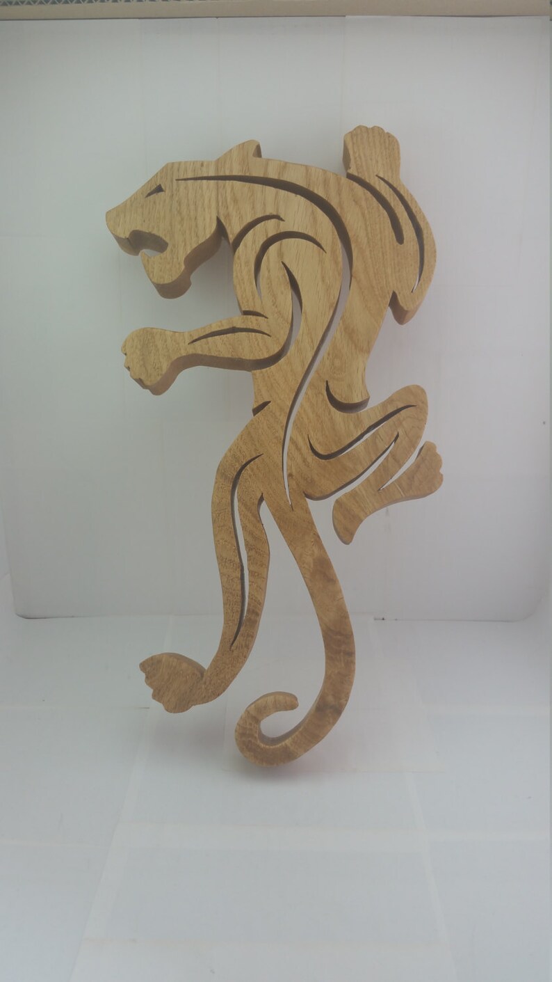 Jaguar Handcrafted Beautiful Wooden Jaguar Made From English Oak - Etsy