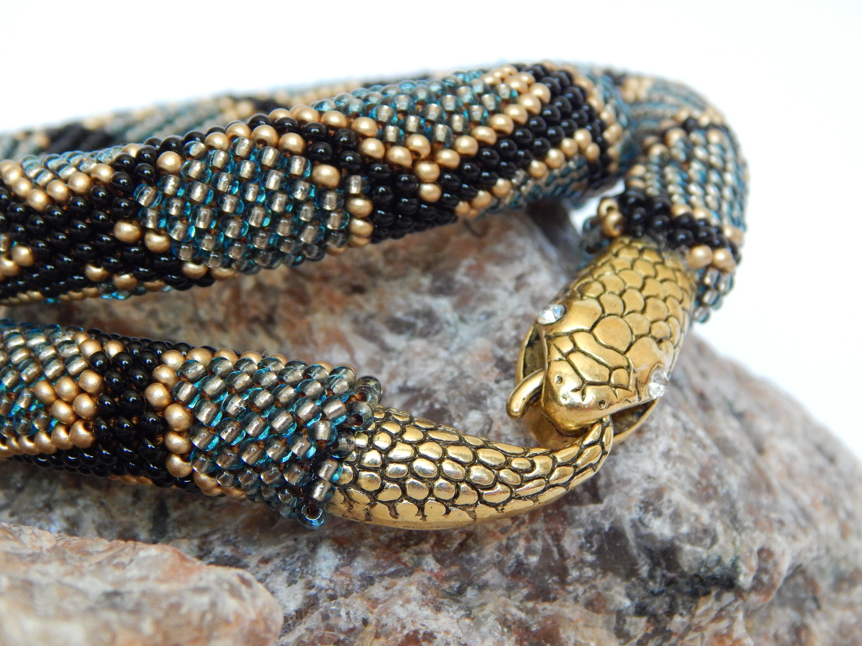 Snake necklace Serpent necklace Snake choker Gift for women | Etsy