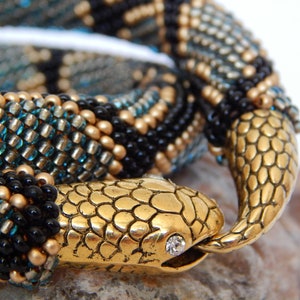 Snake Necklace Serpent Necklace Snake Choker Gift for Women Python ...