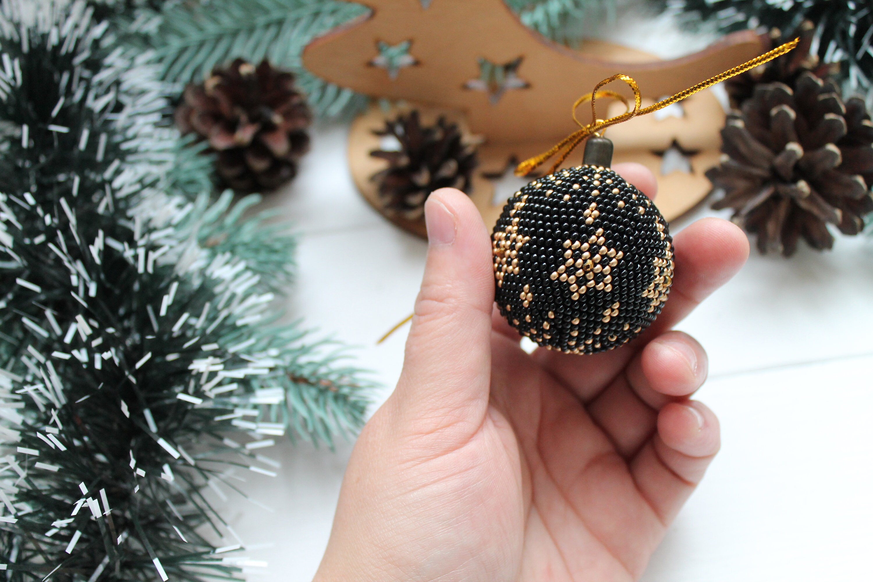 Beadwork Pattern PDF Bead Crochet Tutorial Bead Balls Pattern - Etsy