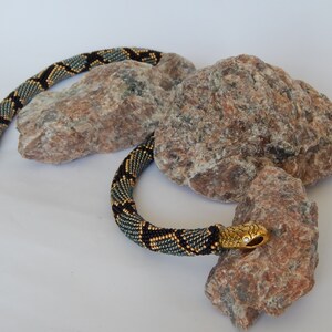 Snake Necklace Serpent Necklace Snake Choker Gift for Women Python ...