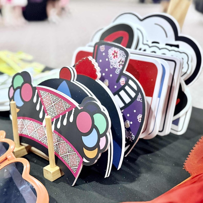 Custom Hmong-inspired Photo Booth Props - Etsy