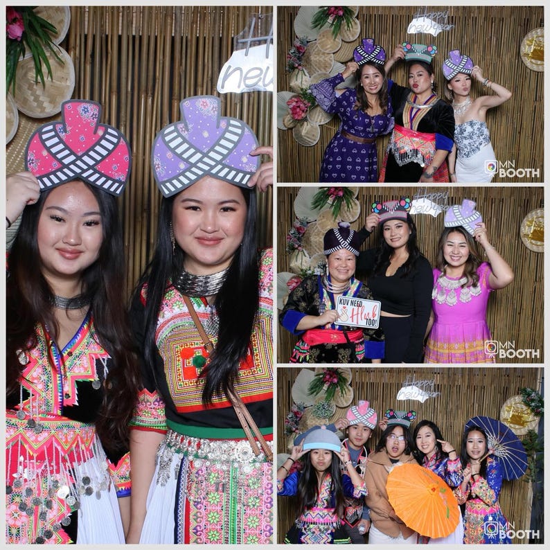 Custom Hmong-inspired Photo Booth Props - Etsy