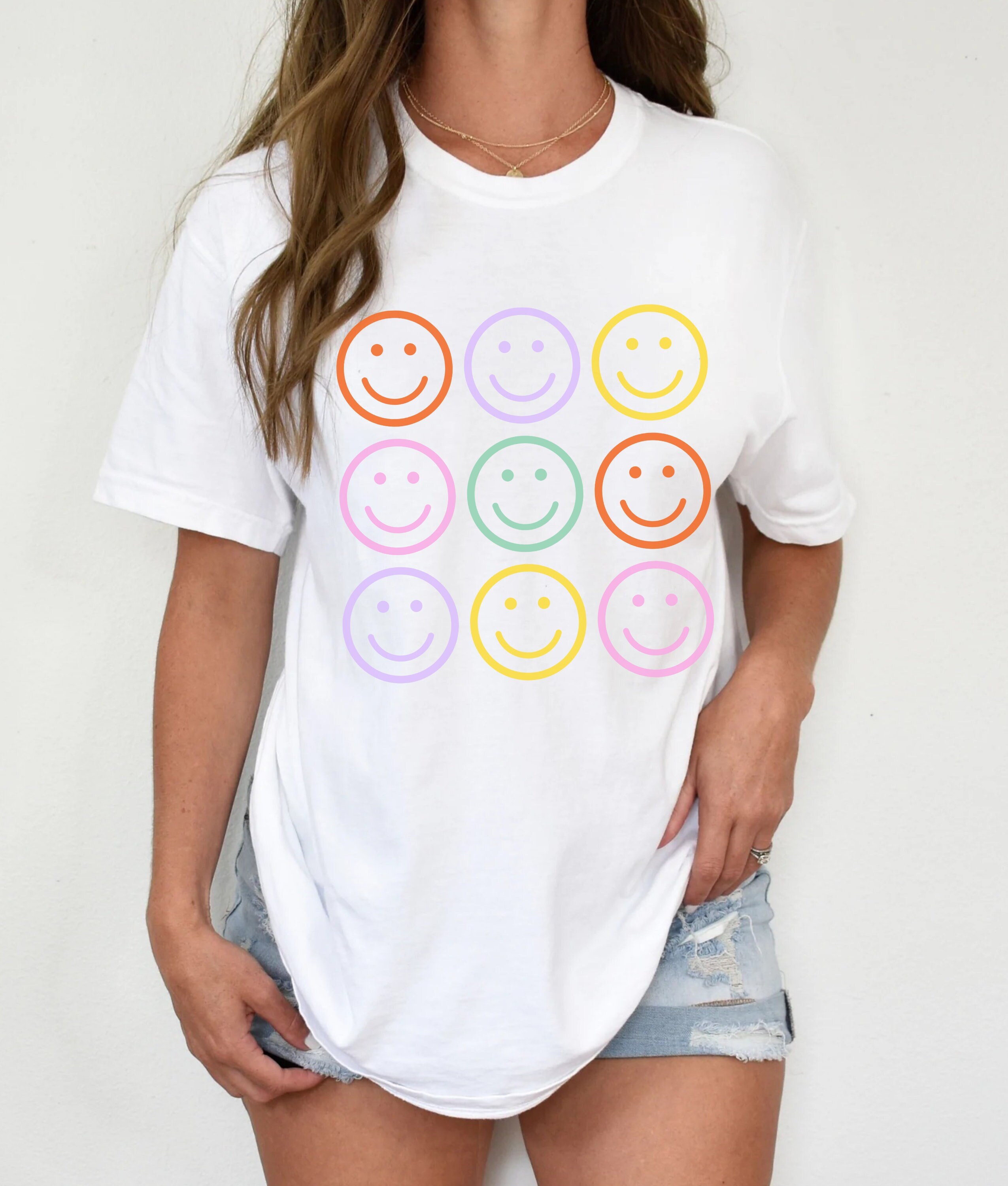 Lots of Smiles Shirt Cute Smiley Face Tshirt Smile Tee - Etsy