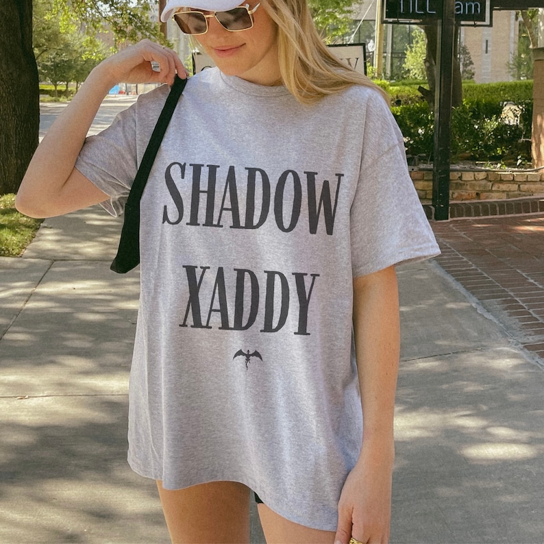 Shadow Xaddy T-shirt | Fourth Wing Shirt Dragon Rider Violet Sorrengail ...