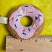 Felt Donut Keychain, Donut Keychain, Felt Keychain - Etsy