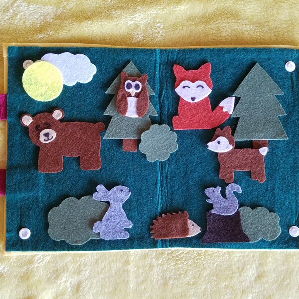 Felt Play Mat - Etsy