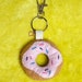 Felt Donut Keychain, Donut Keychain, Felt Keychain - Etsy