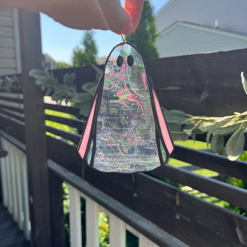 Stained Glass Ghost - Etsy
