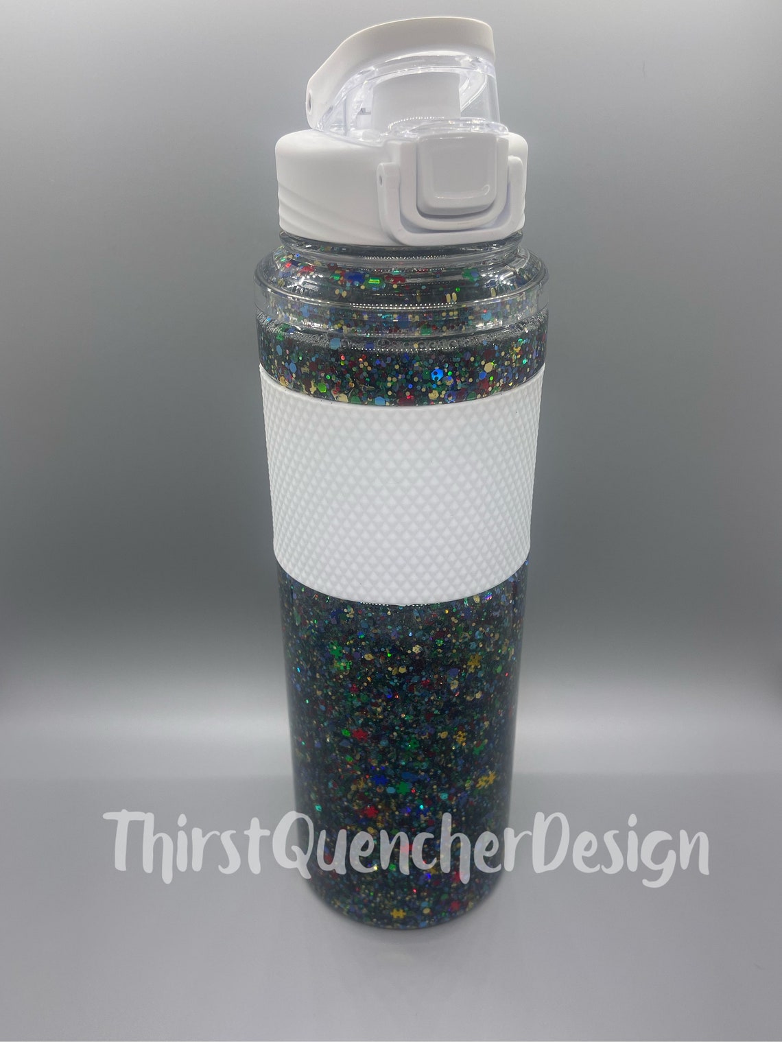 Autism Awareness Snow Globe Water Bottle: Glitter Tumbler - Etsy