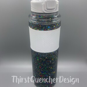 Autism Awareness Snow Globe Water Bottle: Glitter Tumbler - Etsy