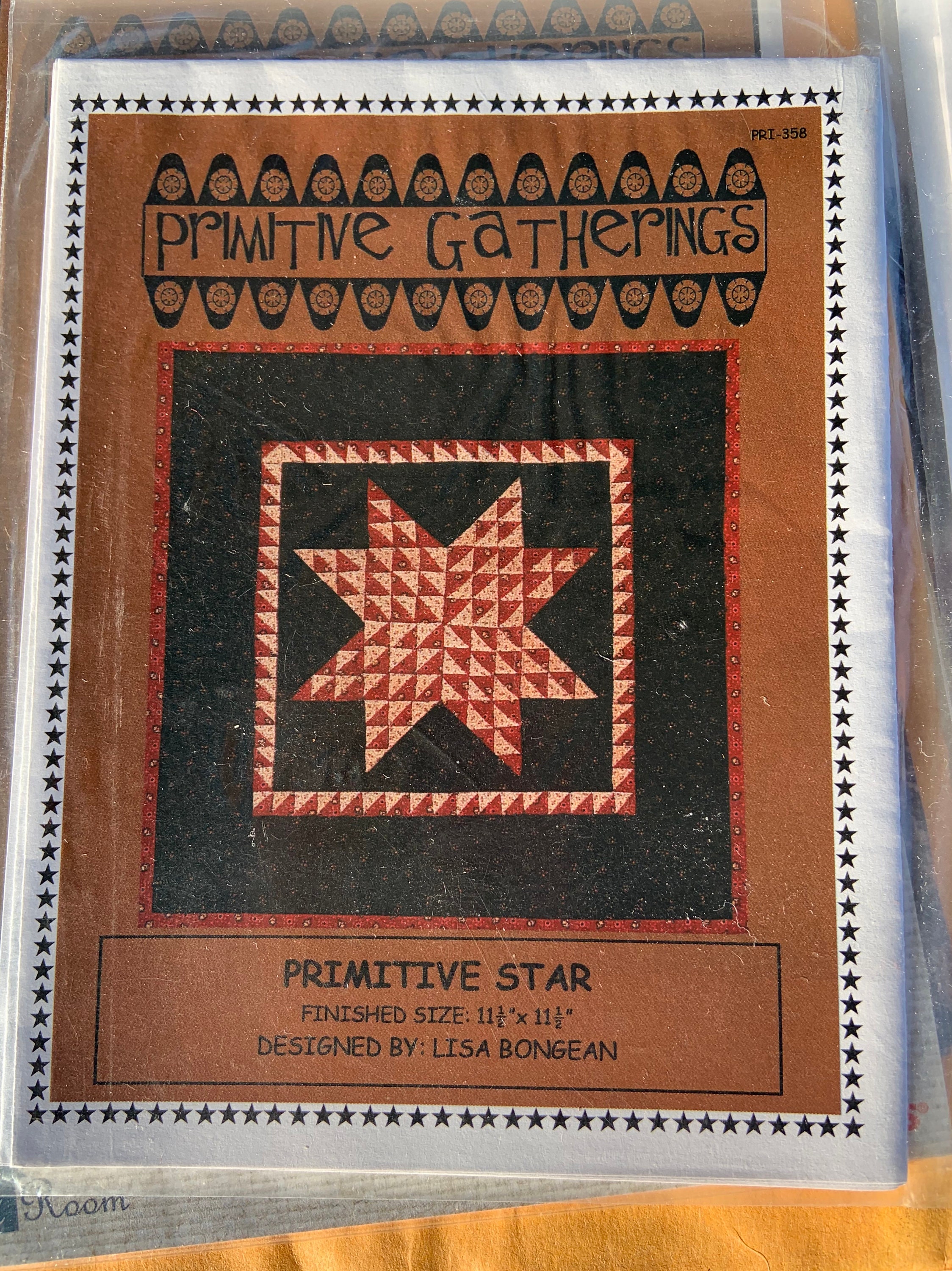 Primitive Star Quilt Pattern - Etsy