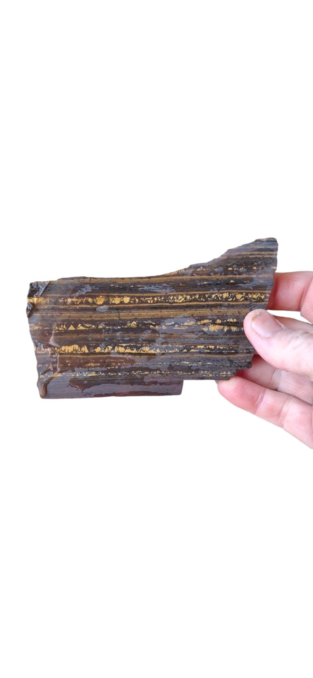 Beautiful Tigers Eye Slab, Rock Slab, Cabbing Material, Raw Rock, Cats ...