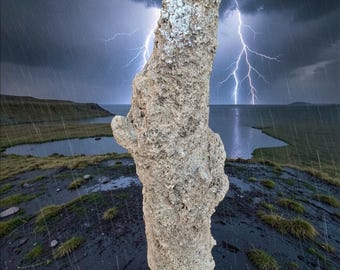 Large Petrified Fulgurite Rock: Arizona Lightning Strike Sand - Etsy