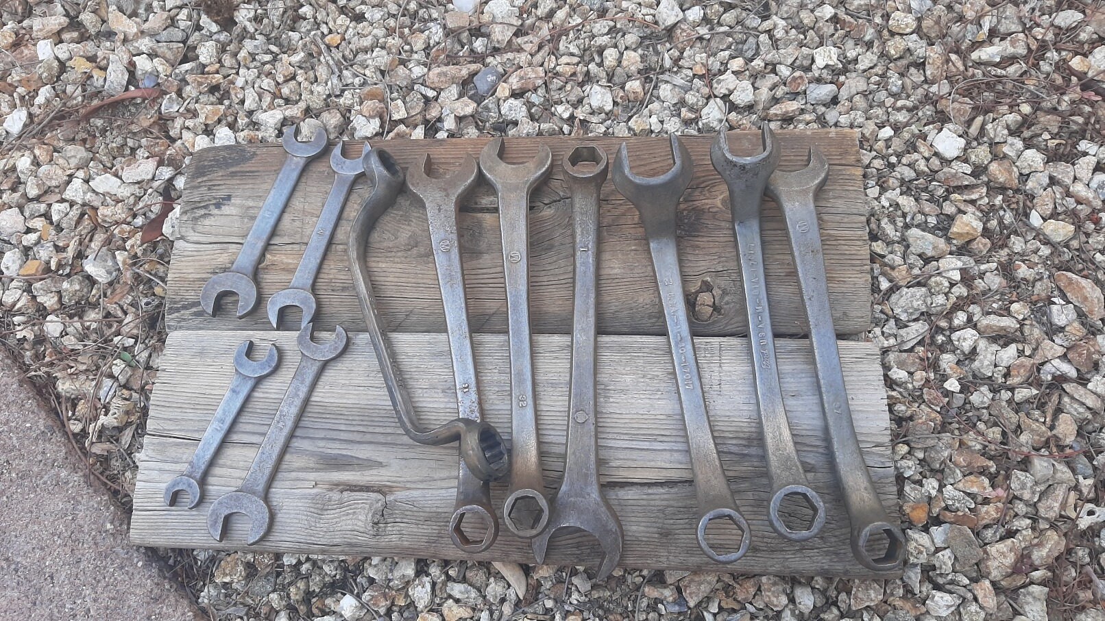 Antique Tools, Set of 11 Different Ford Wrenches, Old Tools, Cool Steel ...
