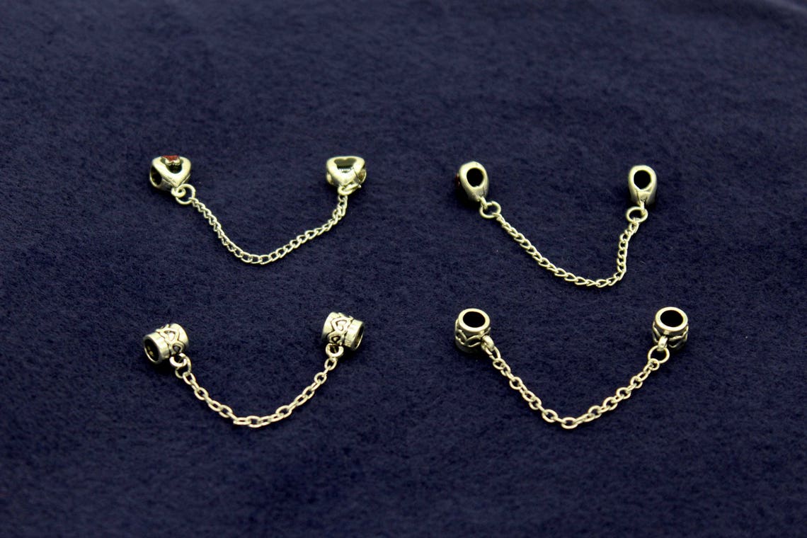 Safety Chain, Bracelet Pandora Style - Etsy