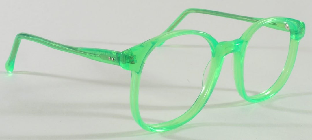 Vintage Neon Eyeglasses - Etsy