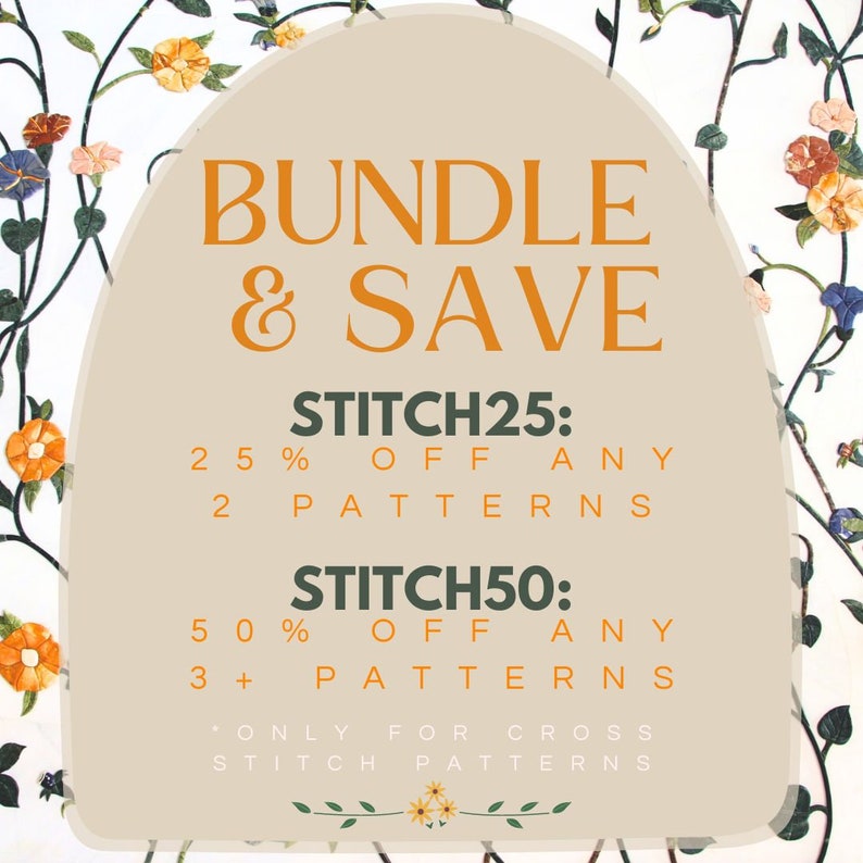 7 Flower Pixel Art Mini Cross Stitch Patterns PDF ONLY - Embroidery ...