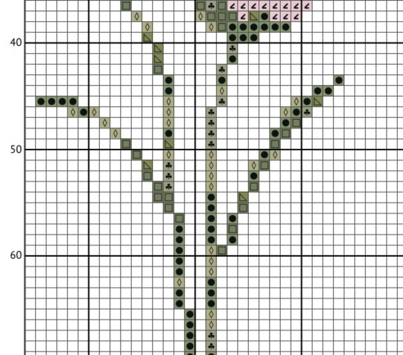 7 Flower Pixel Art Mini Cross Stitch Patterns PDF ONLY - Embroidery ...