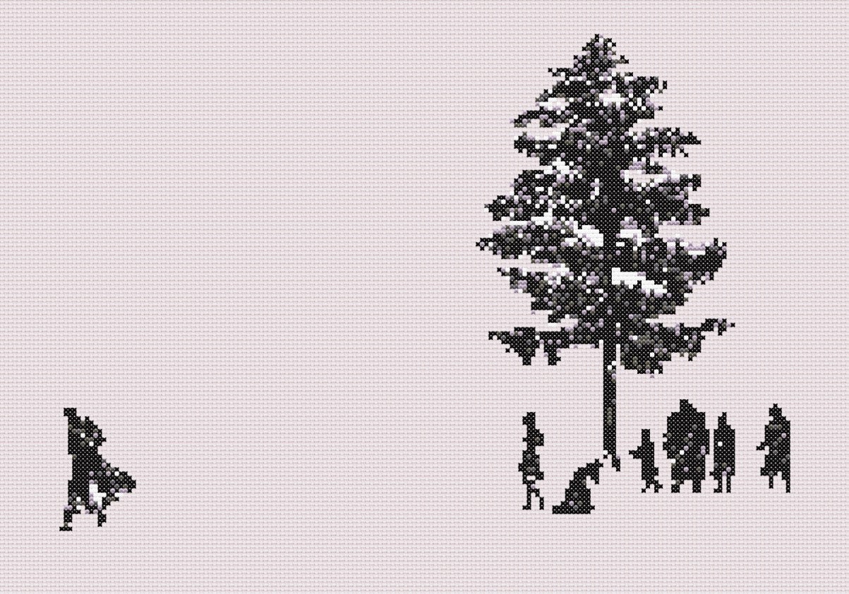 Berserk Panel Manga Anime Cross Stitch Pattern PDF ONLY Embroidery ...