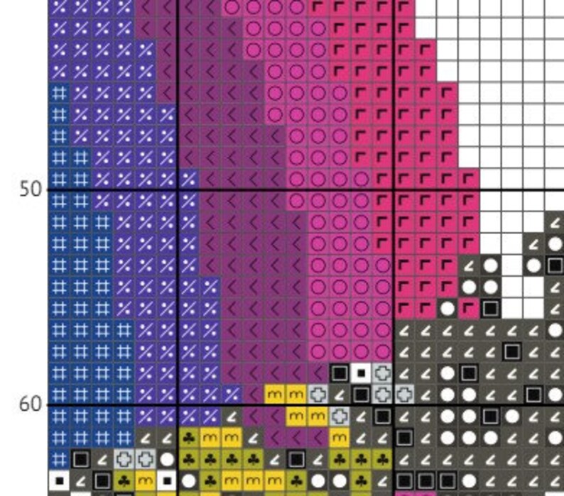 Kermit Frog Inspired Bisexual Bi Flag Rainbow Connection Cross Stitch ...