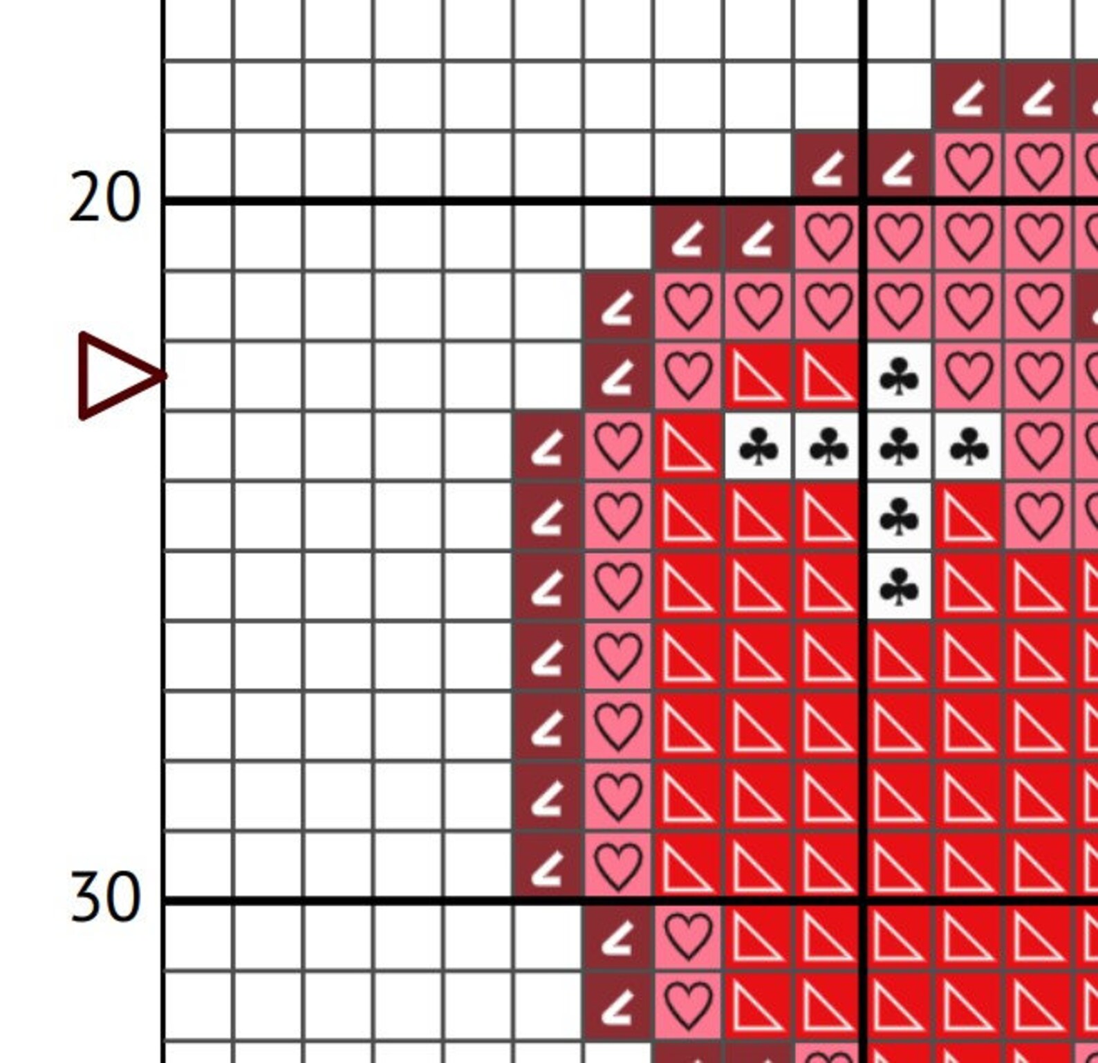 Cherry Pixel Art Mini Cross Stitch Pattern PDF ONLY - Embroidery ...