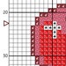 Cherry Pixel Art Mini Cross Stitch Pattern PDF ONLY - Embroidery ...