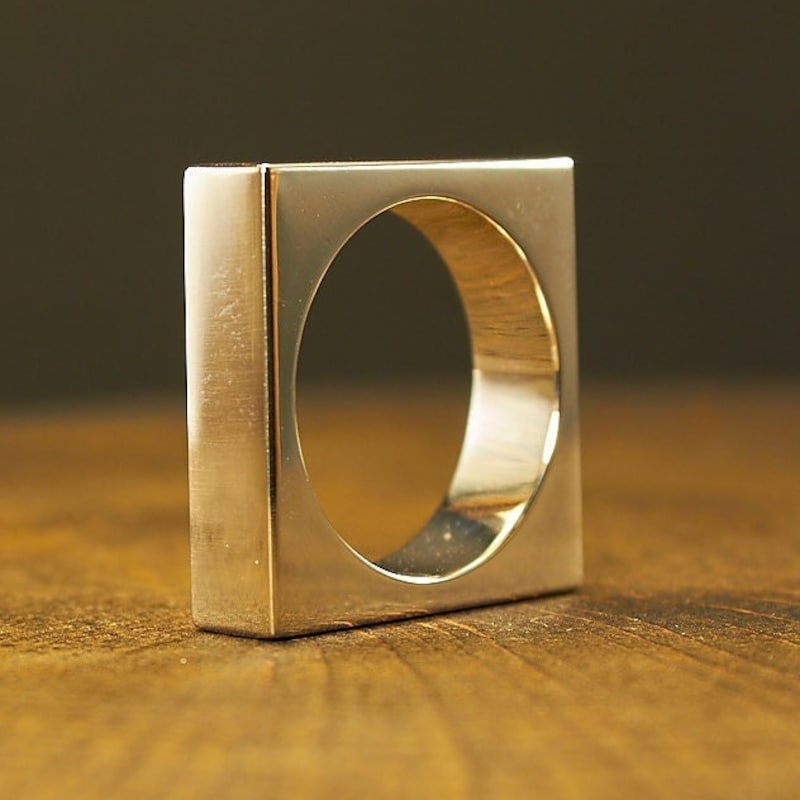 Square Band Ring - Etsy