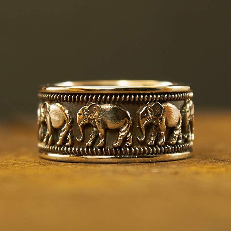 Elephant Ring - Etsy