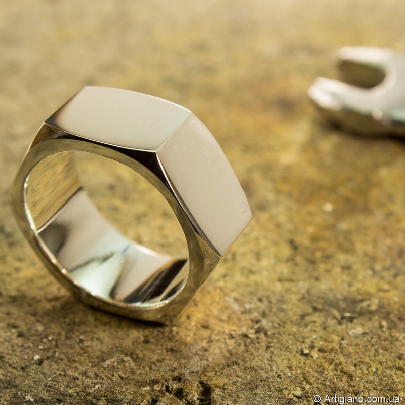 Rough Texture Ring - Etsy