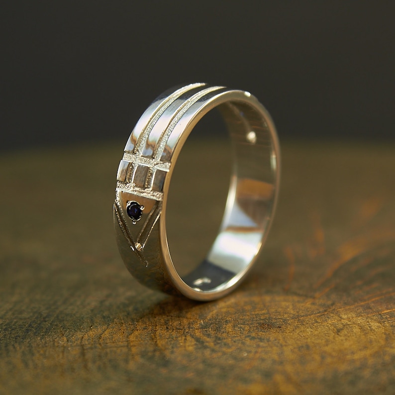 Sterling Silver Atlantis Ring Women Protection Ring Antique - Etsy