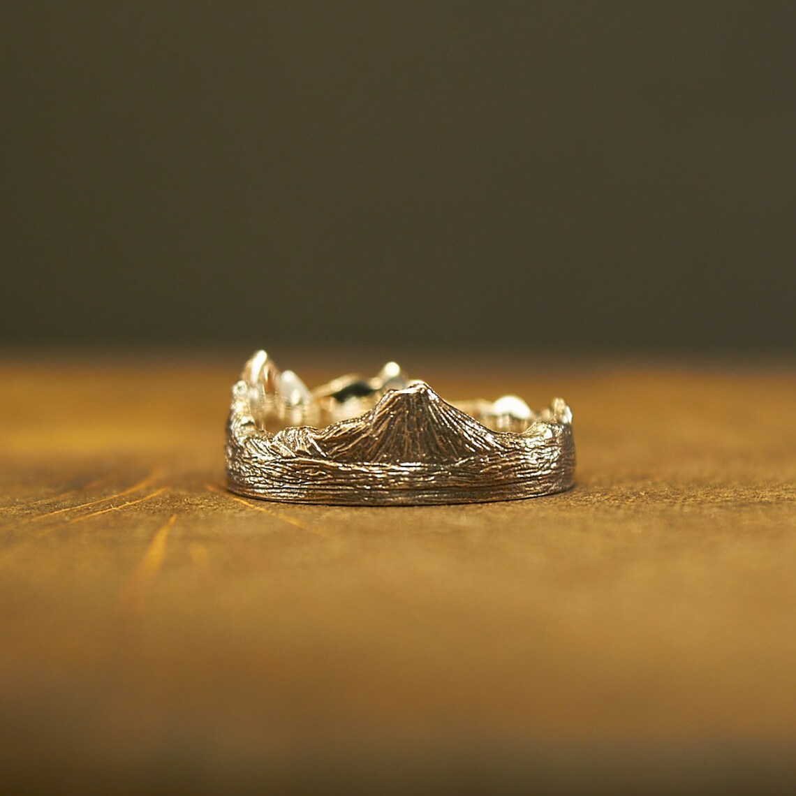 Sterling Silver Mountain Range Ring Nature Ring Mountain | Etsy