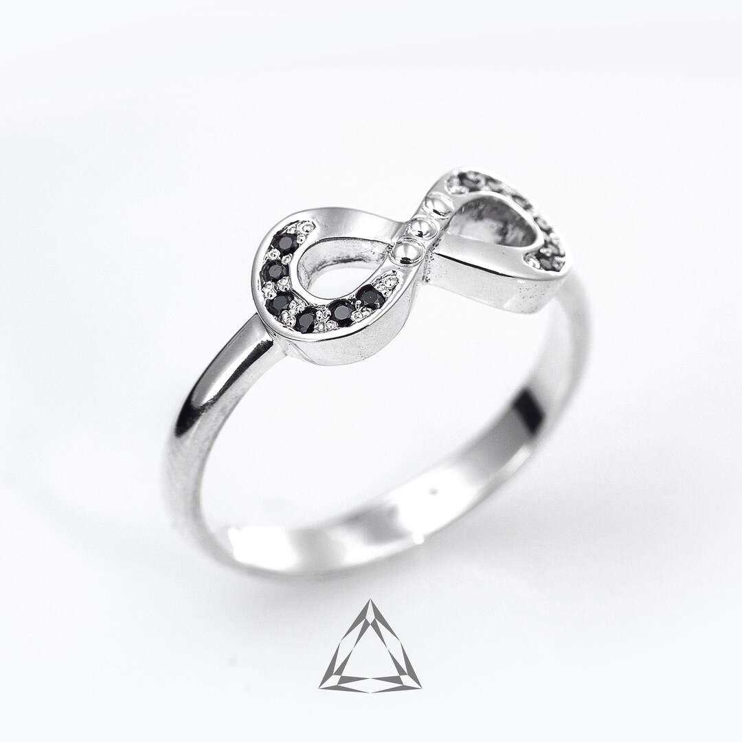 Infinity Symbol Ring Handmade Ring for Women Modern - Etsy